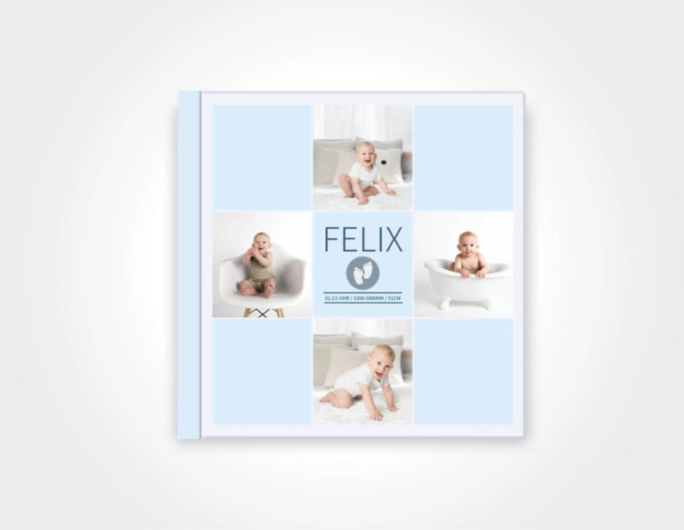 10 baby book covers to inspire yours - Photo Book Design Ideas | PikPerfect